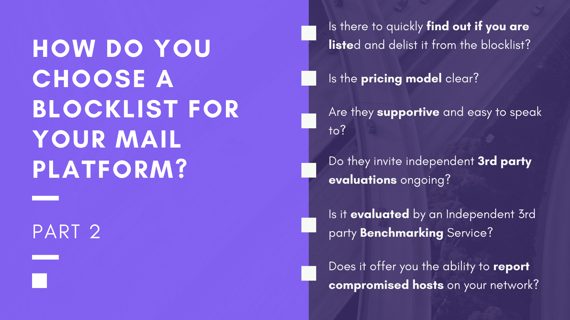 12 Questions to choose the right Blocklist (Blacklist) for your Network